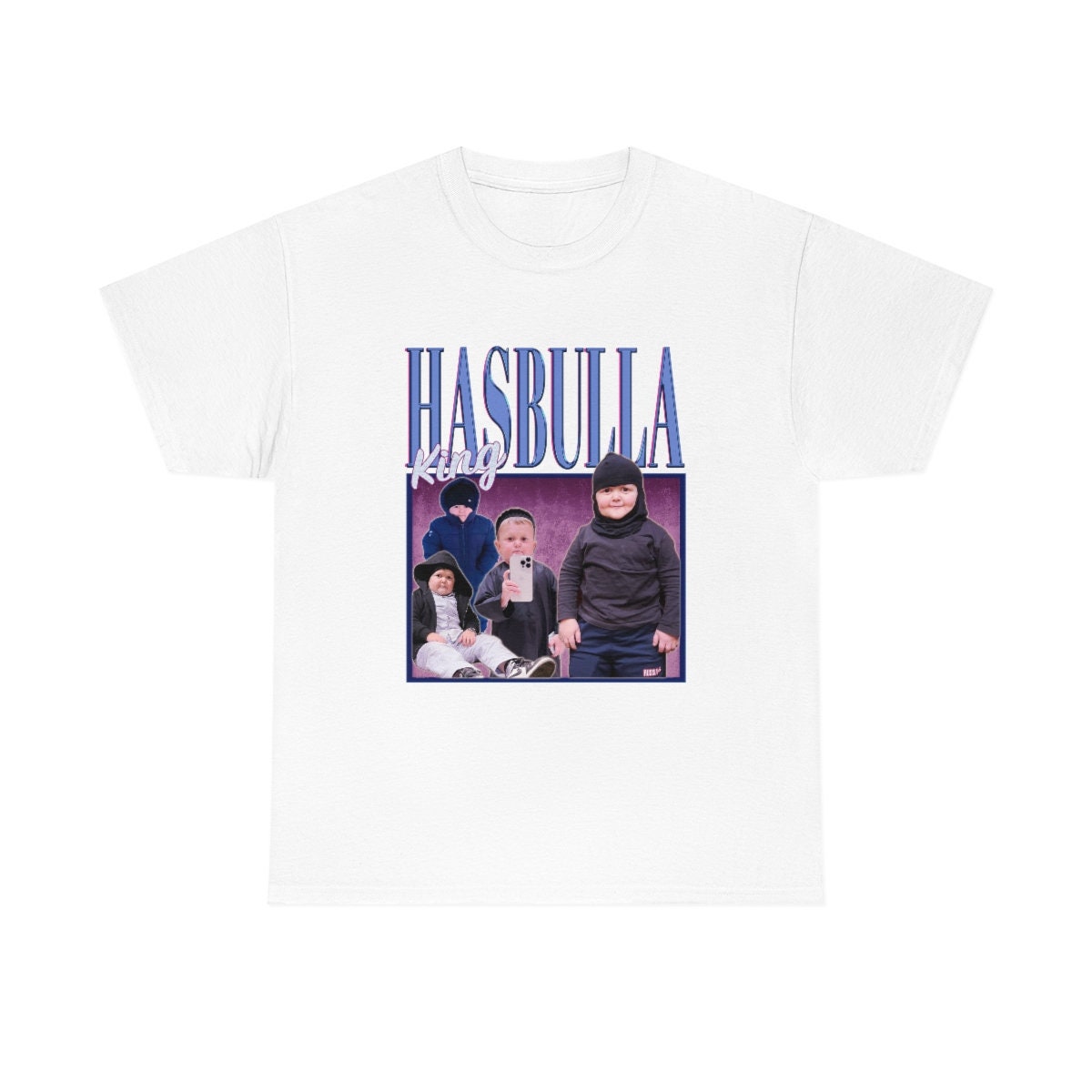 King Hasbulla Homage Shirt, Hasbulla Shirt, Hasbulla 90s Style Shirt ...