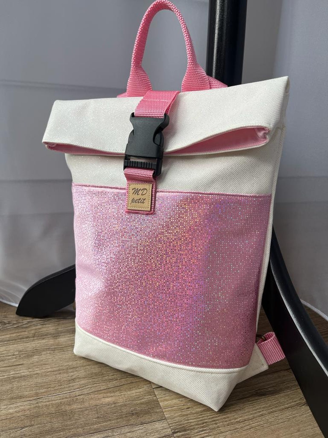 Mini Roll Top Backpack - Etsy UK