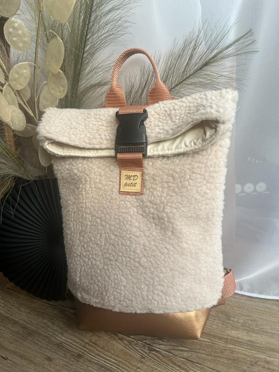 Mini Roll Top Backpack - Etsy