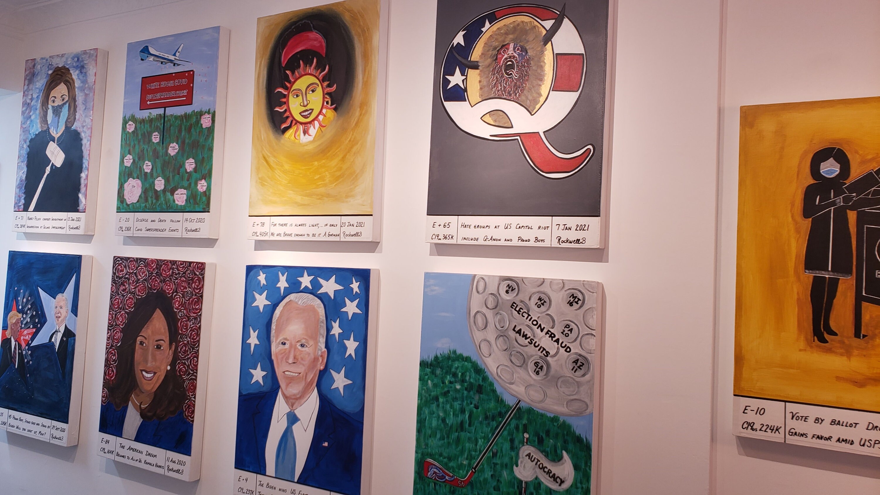 Historic American Collection of 40 Democracy Paintings - Etsy