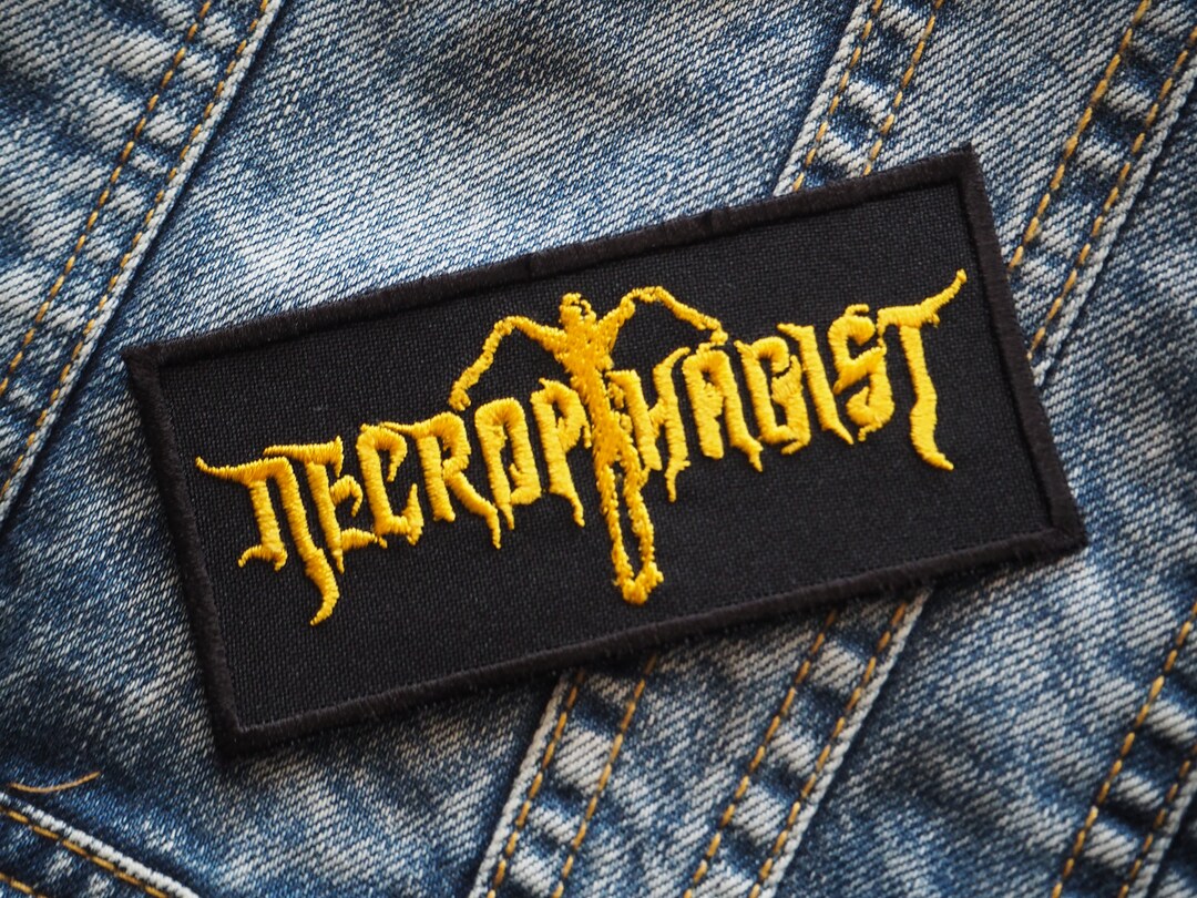 NECROPHAGIST Embroidered Patch (death Metal) - Etsy