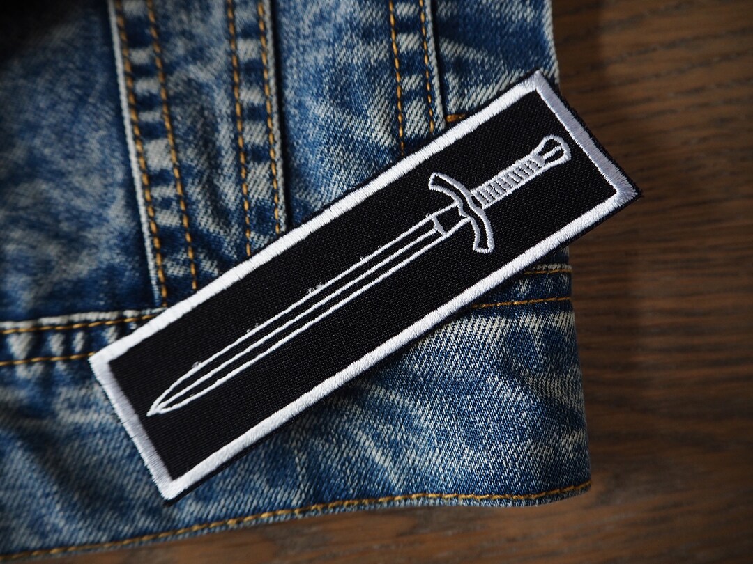 Dungeon Synth Sword Embroidered Patch - Etsy