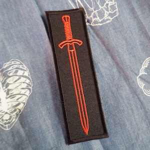 Dungeon Synth Sword Embroidered Patch - Etsy