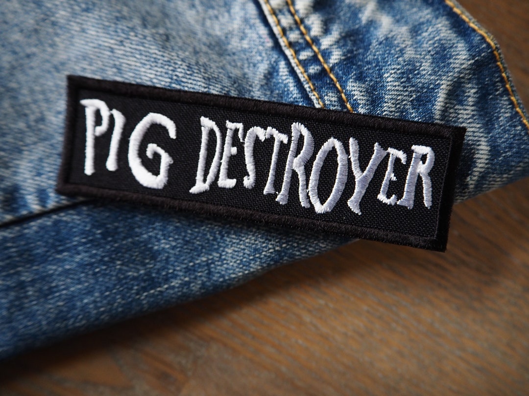 PIG DESTROYER Embroidered Patch (death Metal) - Etsy