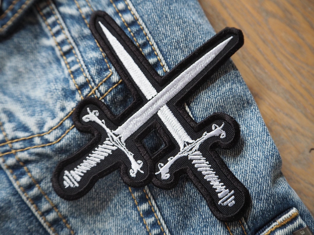 SWORDS Dungeon Synth Embroidered Patch - Etsy