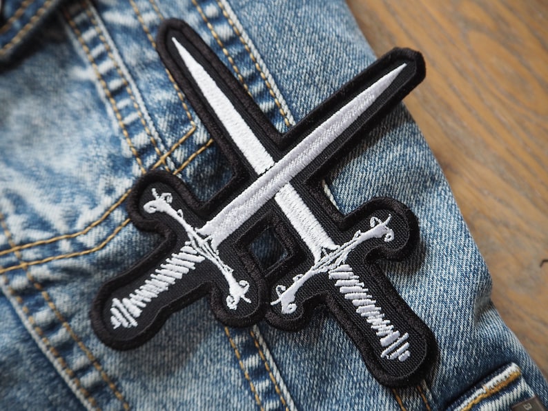 Dungeon Synth Sword Embroidered Patch - Etsy