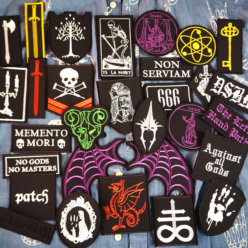 Gothic Patch - Etsy