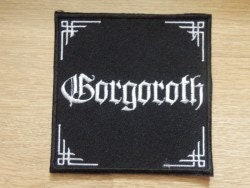 GORGOROTH Embroidered Patch (black Metal) - Etsy