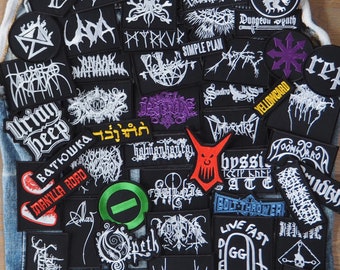 Black / Death / Doom / Heavy Metal Patches 1 - Etsy