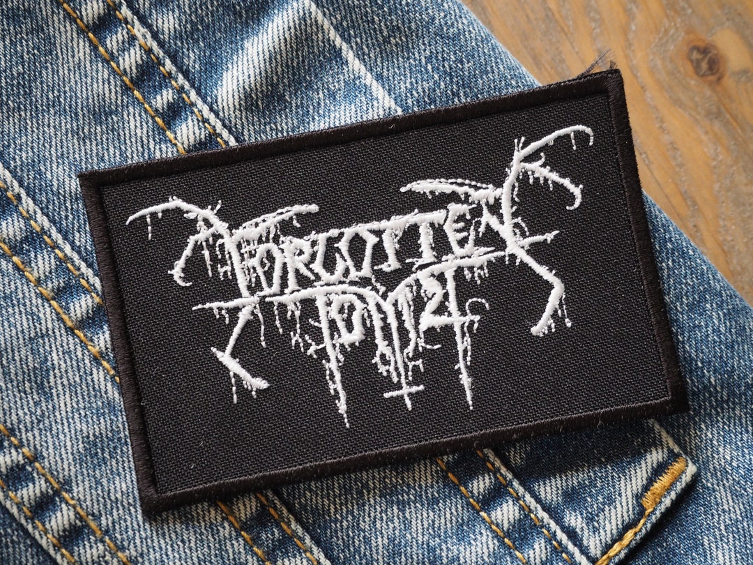 FORGOTTEN TOMB Dsbm Black Metal Embroidered Patch - Etsy