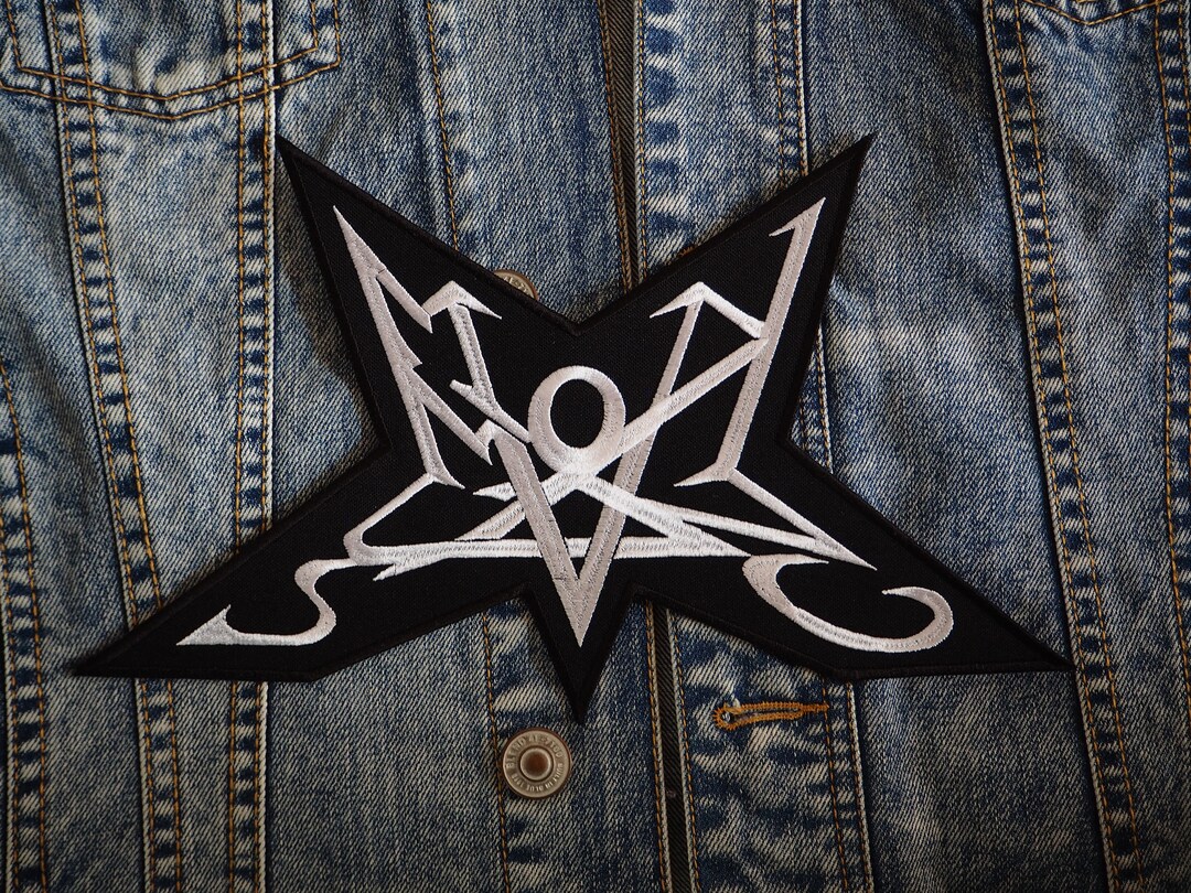 Summoning black Metal Embroidered Patch - Etsy