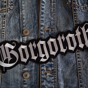 GORGOROTH Embroidered Patch (black Metal) - Etsy