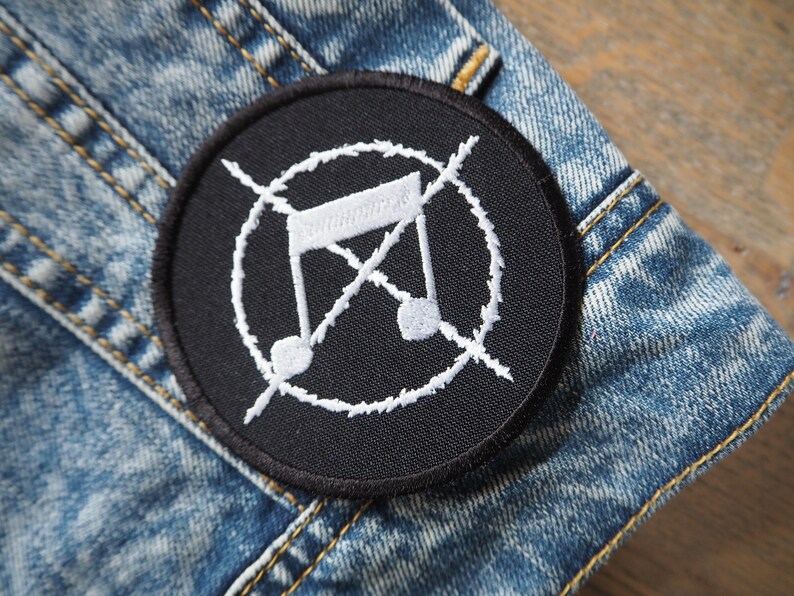 GRINDCORE SYMBOL Embroidered Patch - Etsy