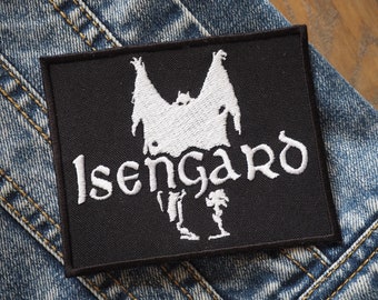 THY LIGHT Embroidered Patch black Metal - Etsy