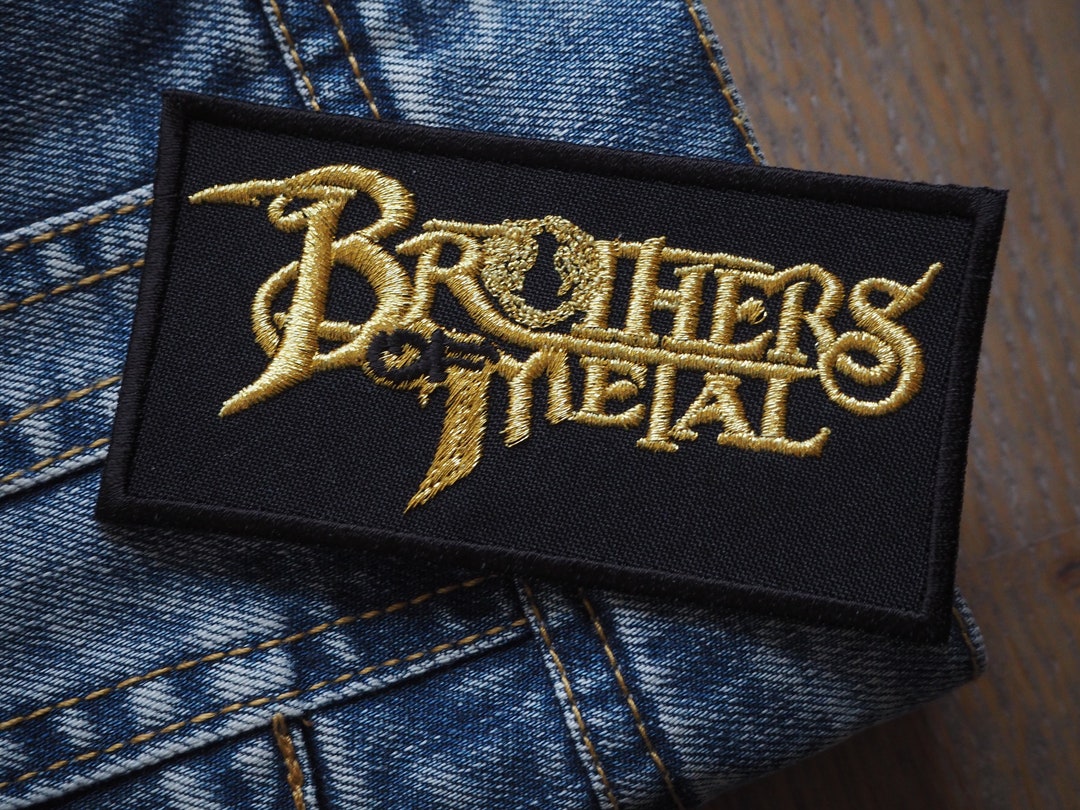 BROTHERS OF METAL Embroidered Patch (heavy / Power Metal) - Etsy
