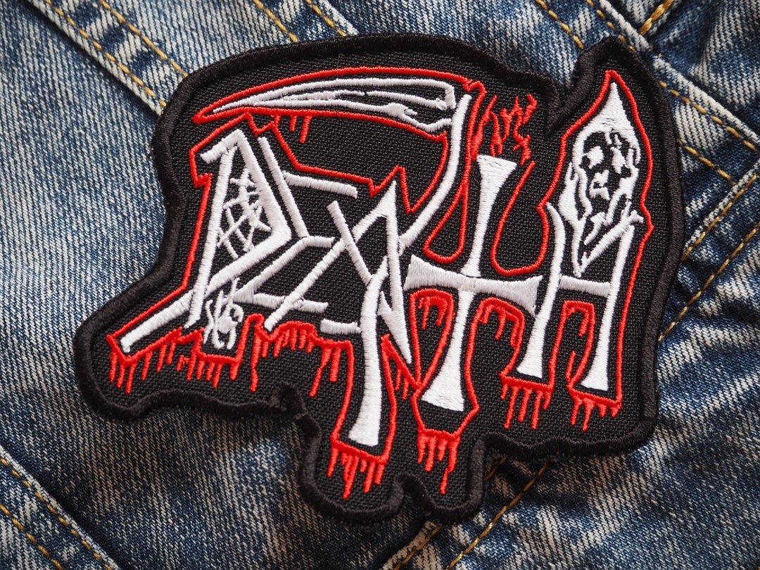 Axcx / Death Embroidered Patch (noisecore, Death Metal) - Etsy