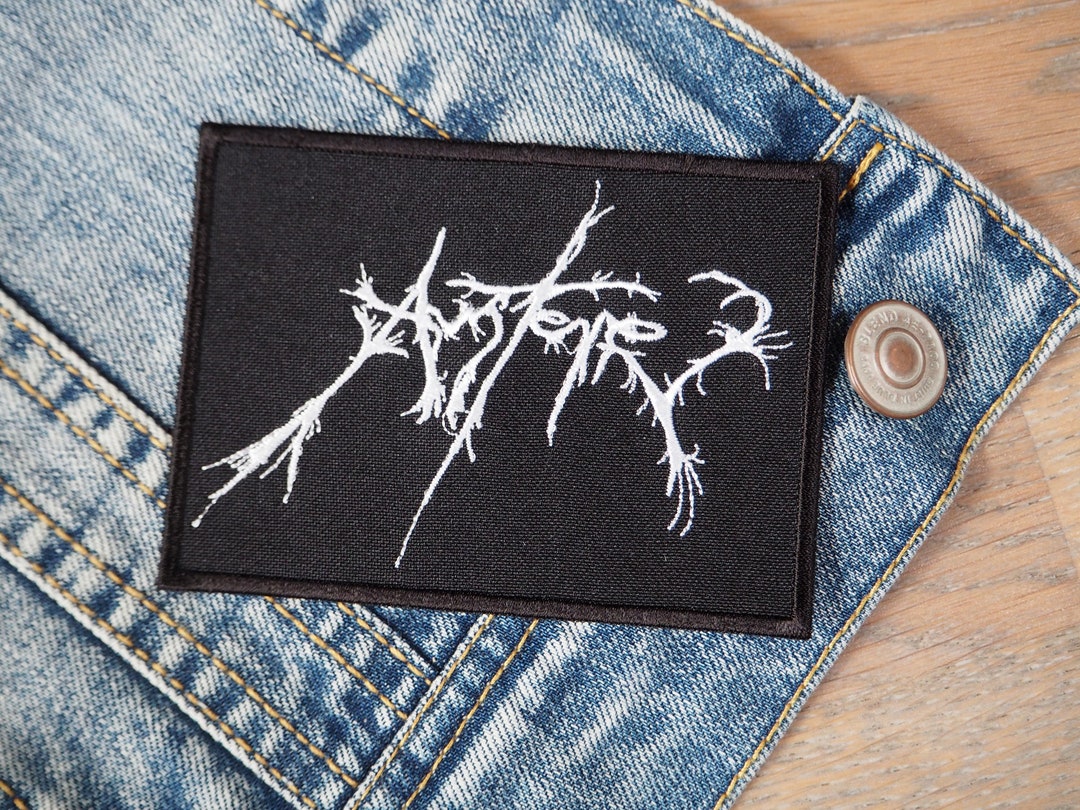 AUSTERE Dsbm Black Metal Embroidered Patch - Etsy