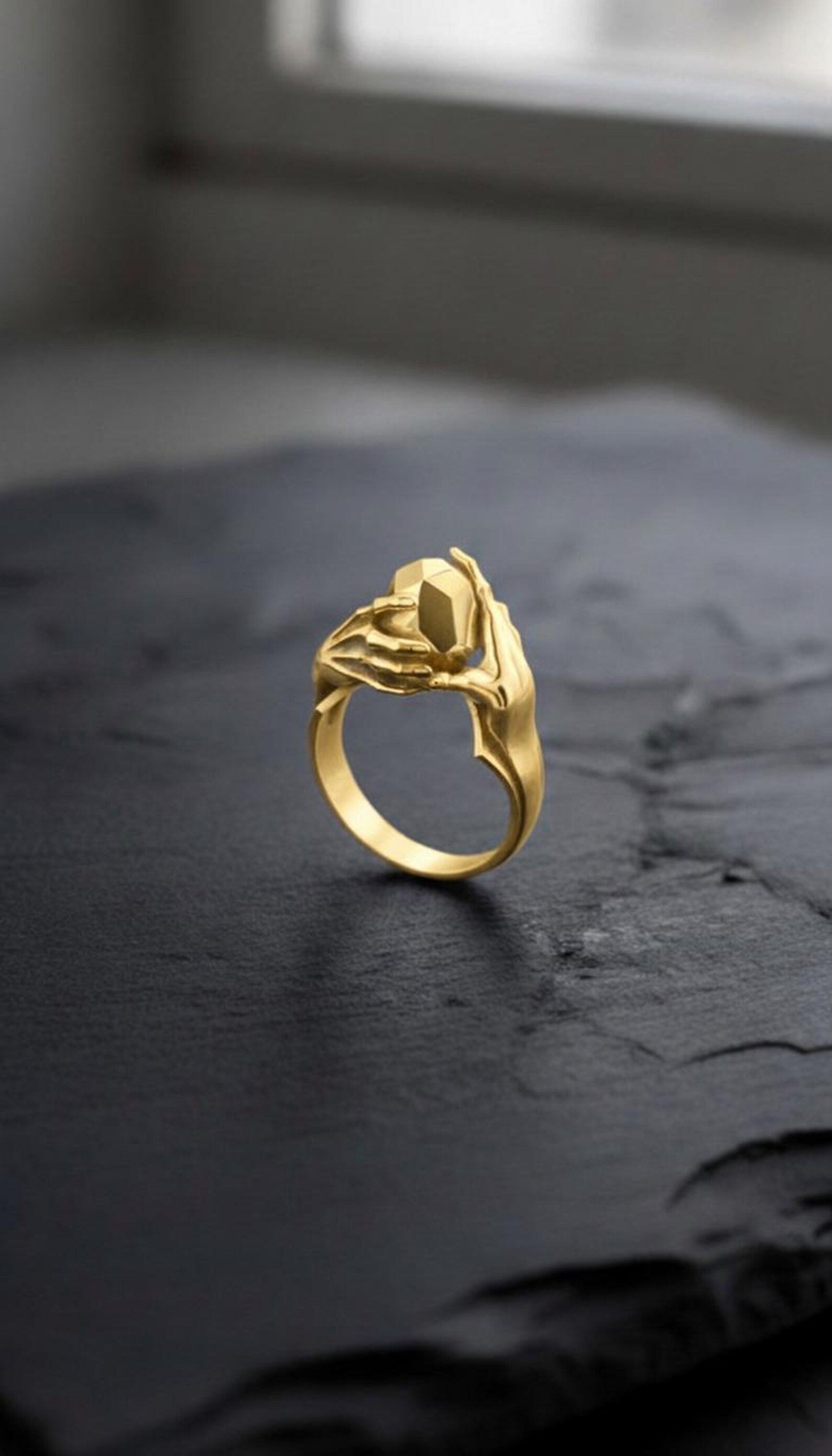 Ring of Telekinesis, Handcrafted 925 Sterling Silver Intricate Psychic ...