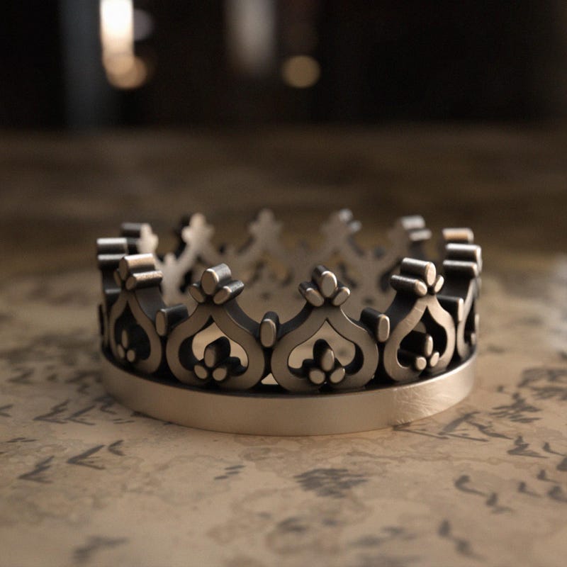 Crown Ring - Etsy