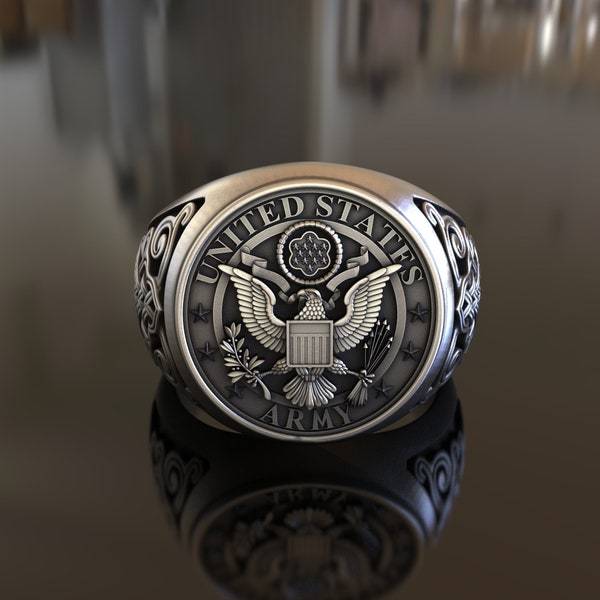 Military Ring - Etsy