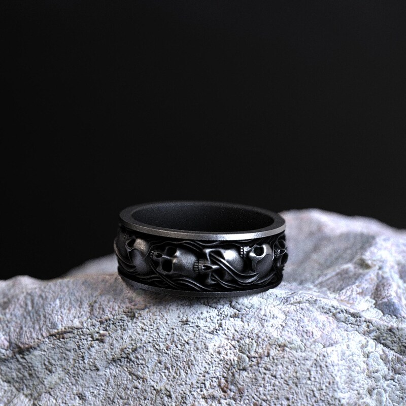 Skull Ring - Etsy
