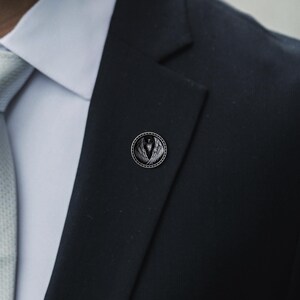 Majestic Eagle With Detailed Wings Sterling Silver Lapel Pin, Intricate ...