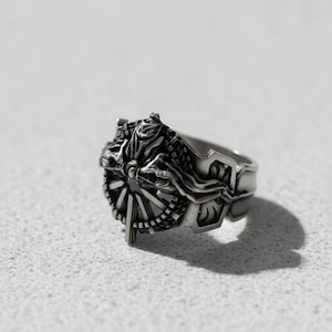 Ring of Legend Lucii, Handmade Final Fantasy Ring, Regis Lucis Caelum ...