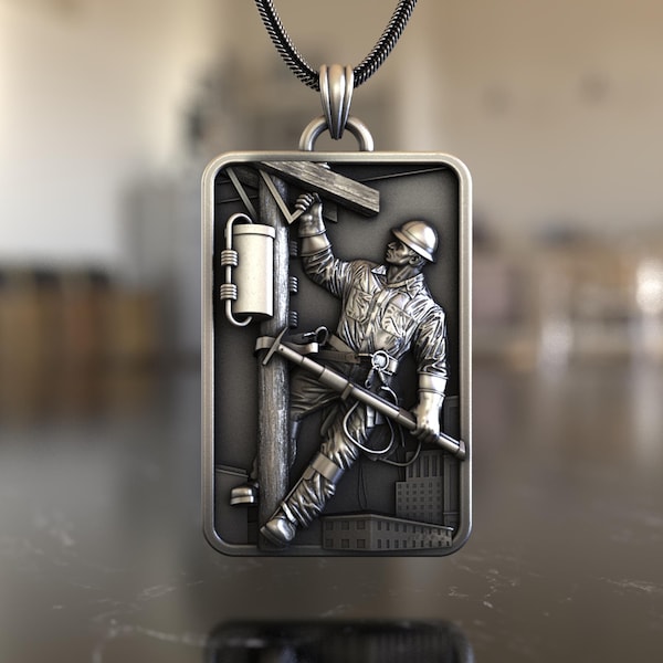 Lineman Necklace - Etsy