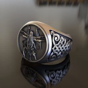 925 Sterling Silver Cthulhu Ring Handcrafted Lovecraft - Etsy