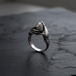 Ring of Telekinesis, Handcrafted 925 Sterling Silver Intricate Psychic ...