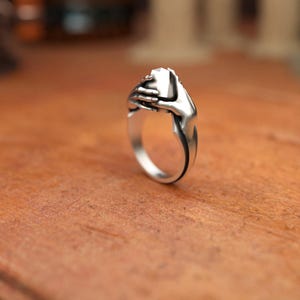 Ring of Telekinesis, Handcrafted 925 Sterling Silver Intricate Psychic ...