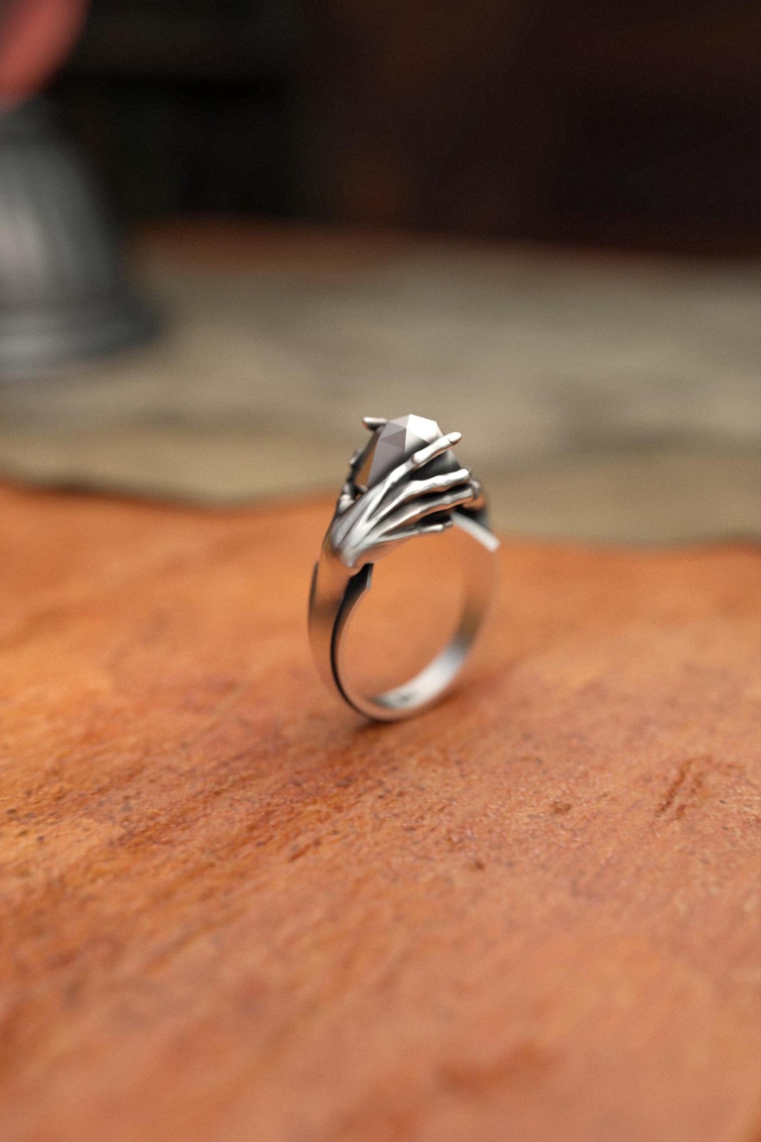 Ring of Telekinesis, Handcrafted 925 Sterling Silver Intricate Psychic ...