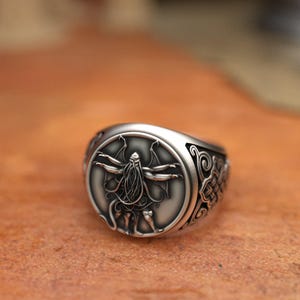 925 Sterling Silver Cthulhu Ring Handcrafted Lovecraft Inspired Design ...