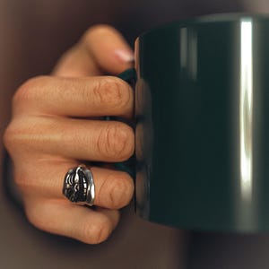 Troll Face Ring - 925 Sterling Silver - Internet Meme Inspired ...