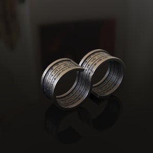 Ring of Spell Storing Sterling Silver, Adjustable, Unisex, Fantasy ...