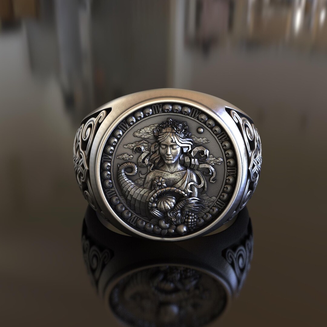 Elegant 925 Sterling Silver Virgo Ring - Handcrafted Zodiac Jewelry ...