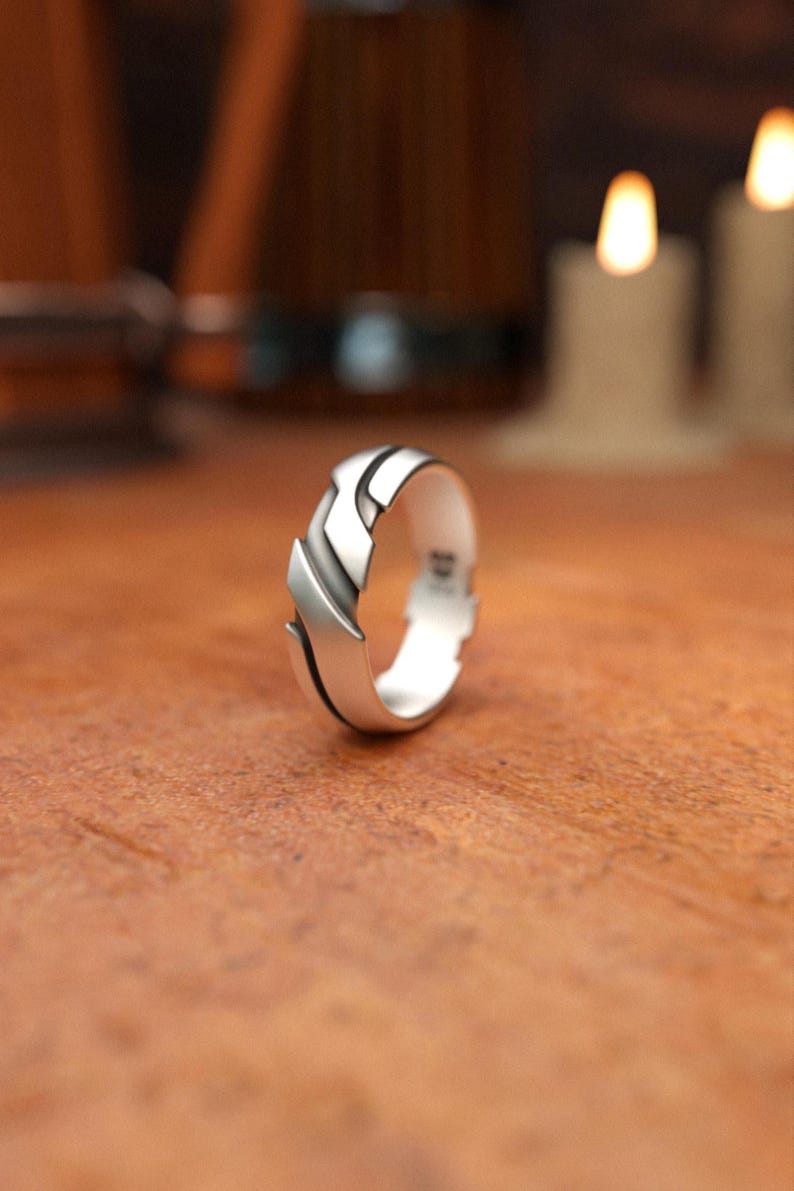Elegant 925 Sterling Silver Ring, Handcrafted Unisex Jewelry, Timeless ...