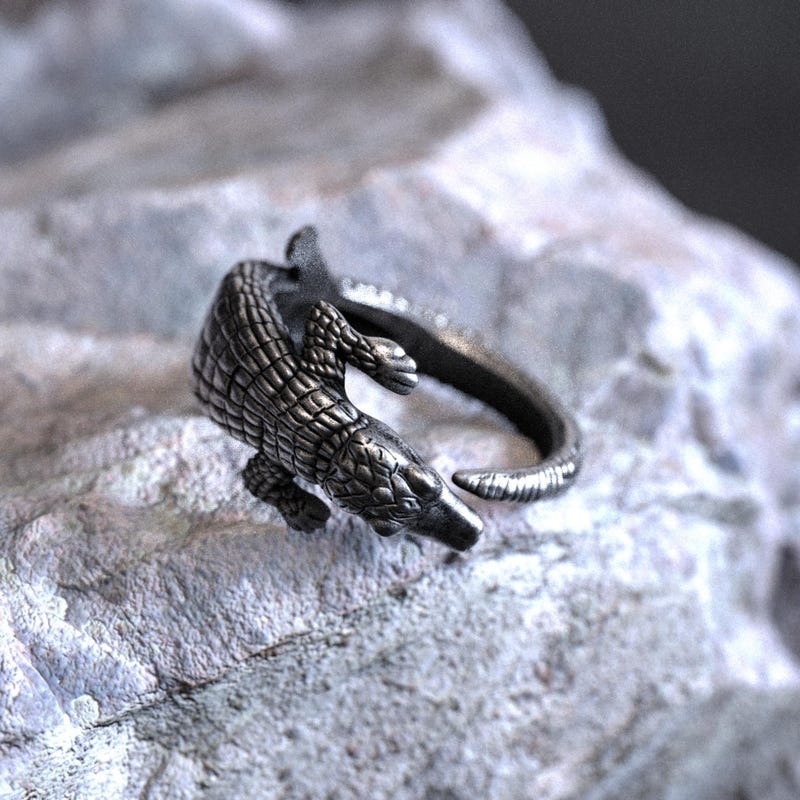 Crocodile Chain - Etsy