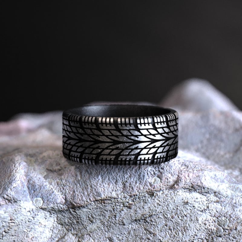 Tire Tread Ring - Etsy