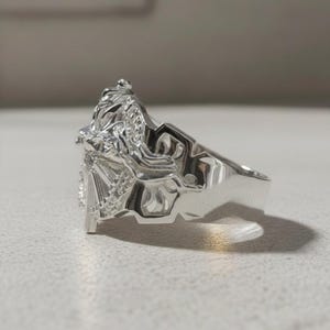 Ring of Legend Lucii, Handmade Final Fantasy Ring, Regis Lucis Caelum ...