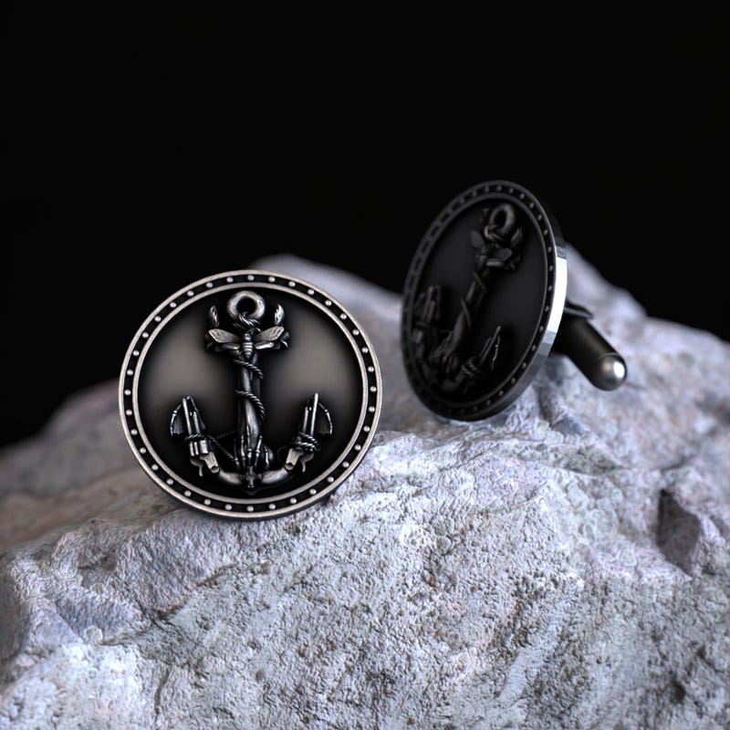 Nautical Cufflinks - Etsy