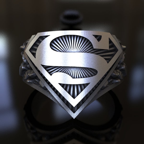 Dc Comics Ring - Etsy