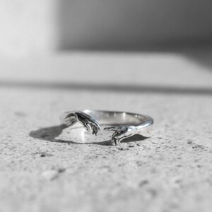 Hand of God Adam Ring - 925 Sterling Silver - Genesis Creation ...