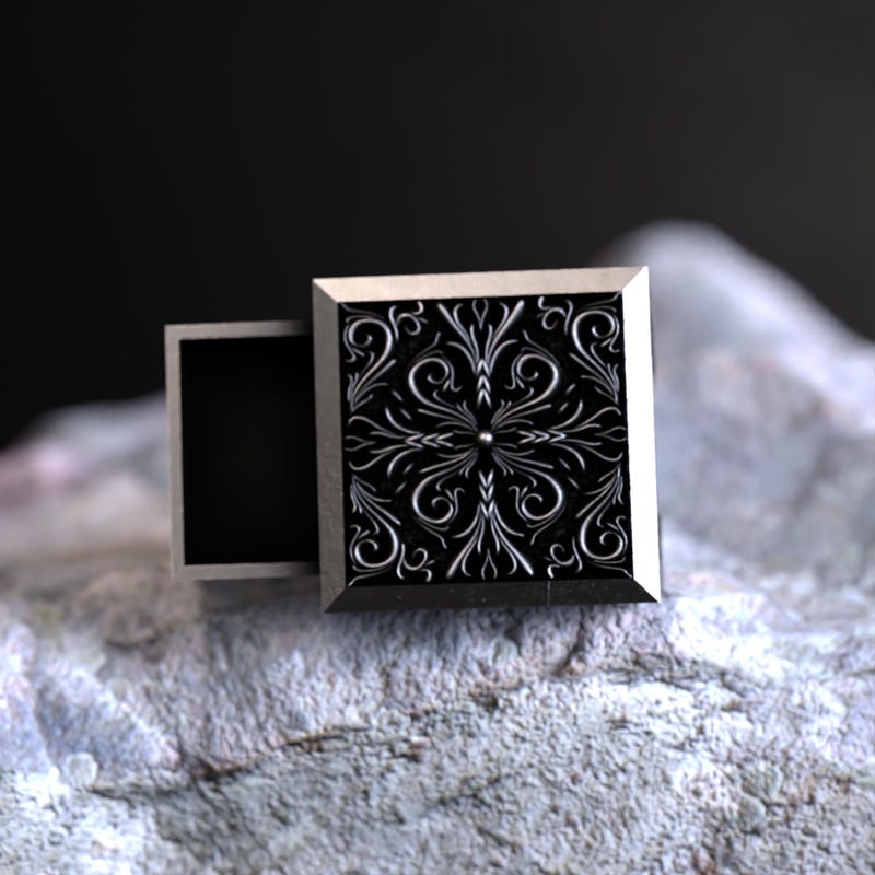 Compartment Ring - Etsy