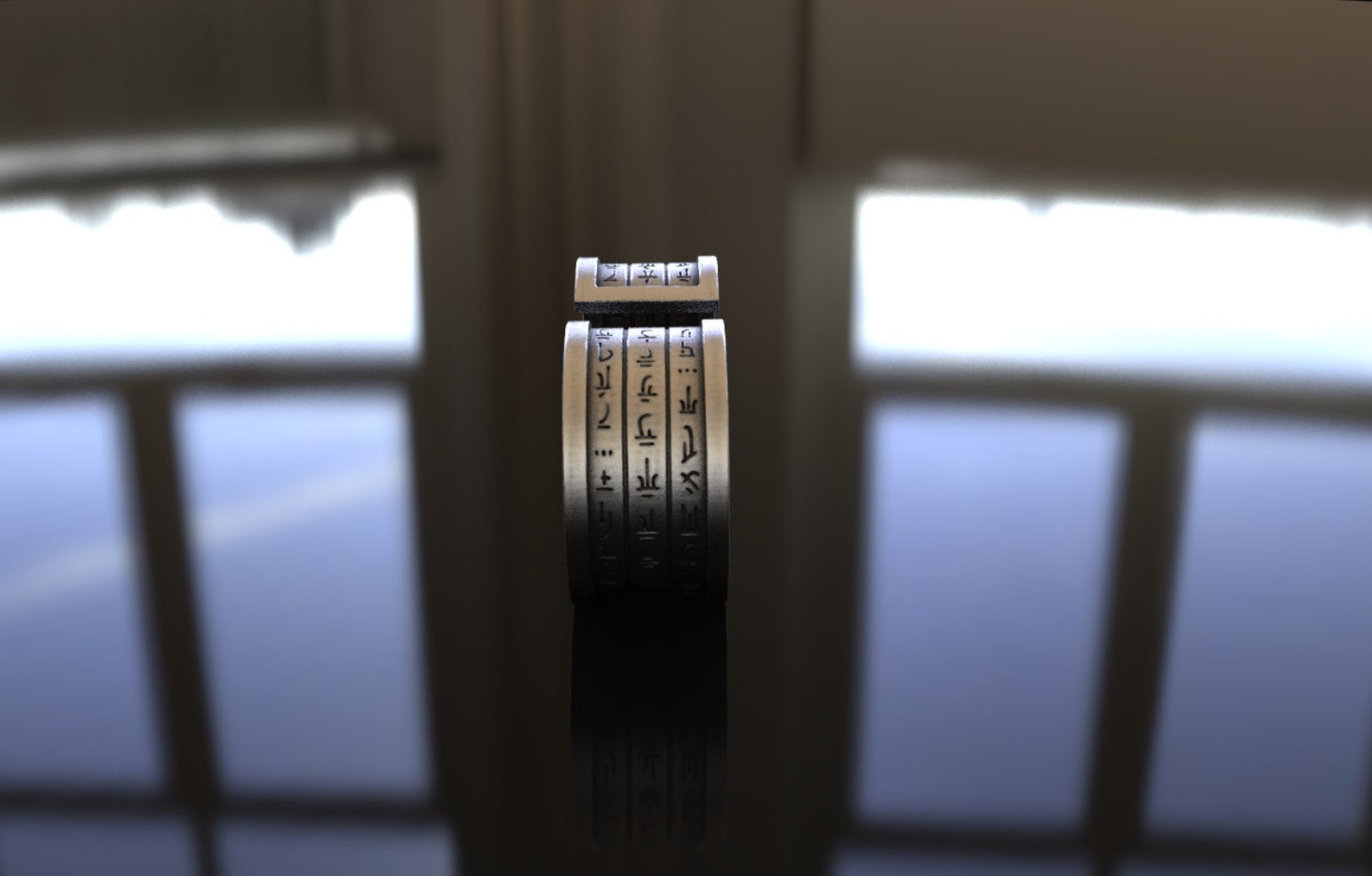 Ring of Spell Storing Sterling Silver, Adjustable, Unisex, Fantasy ...