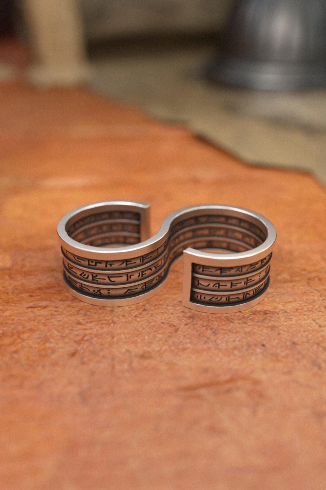 Ring of Spell Storing - Sterling Silver, Adjustable, Unisex, Fantasy ...