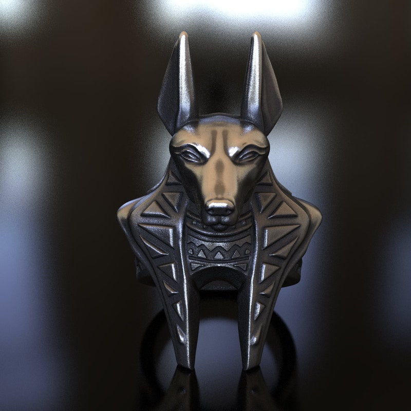 Anubis Ring - Etsy