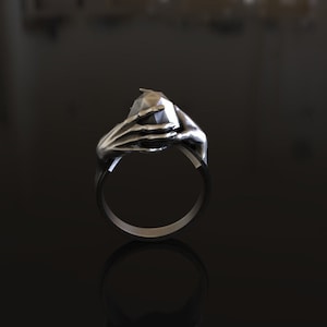 Ring of Telekinesis, Handcrafted 925 Sterling Silver Intricate Psychic ...