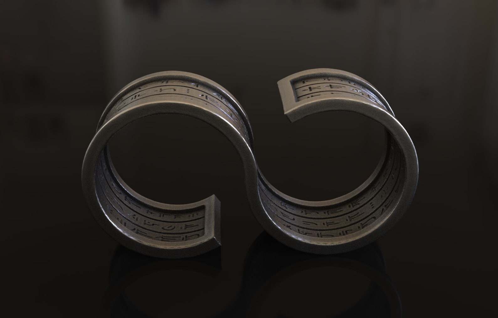 Ring of Spell Storing Sterling Silver, Adjustable, Unisex, Fantasy ...