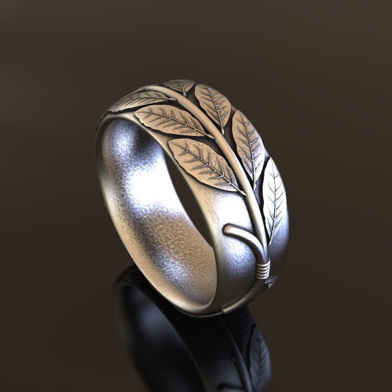 Laurel Leaf Ring - Etsy